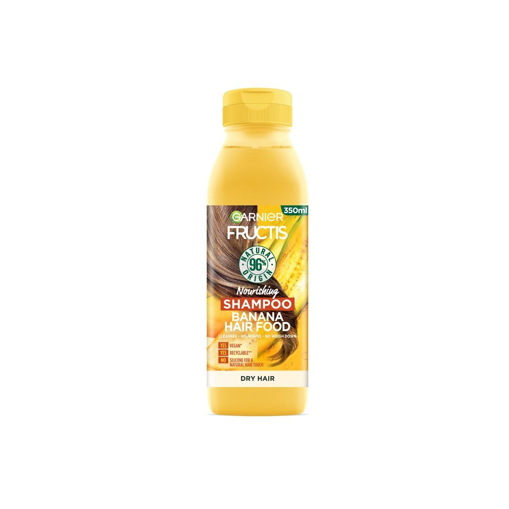 Fructis Hair Food Sampon Banana pentru parul uscat