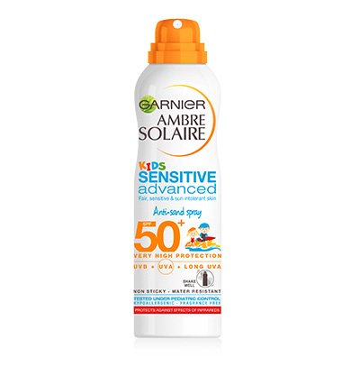 Ambre Solaire Kids Anti-Sand Spray pentru copii FPS50